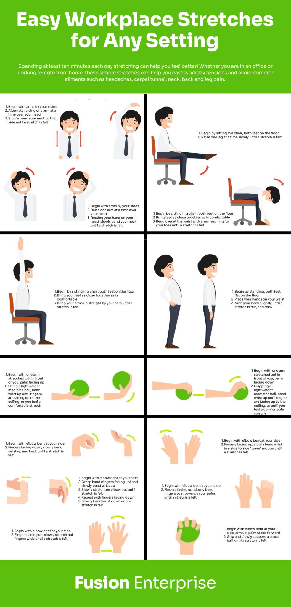 Easy Workplace Stretches for Any Setting | Therapy Brands